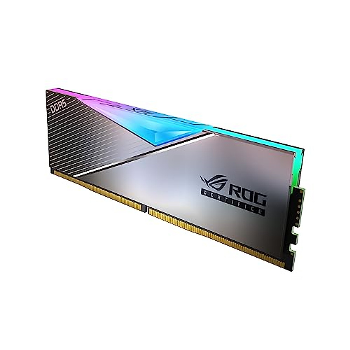 XPG Lancer RGB ROG Certified DDR5 6600MHz 32GB (2x16GB) CL32-44-44 UDIMM 288-Pins Desktop SDRAM DDR5 Dual Channel RAM Kit with ROG Inspired Heatsink (AX5U6600C3216G-DCLARROG)