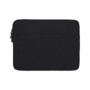 Canvas Protective Carrying Sleeve Bag Breifcase for Samsung Galaxy Tab A9+ 11” S8 11 / Tab S8+ 12.4 A8 10.5 S7 FE 12.4 / Tab S7+ 12.4 S7 11 Surface Go 3 10.5 iPad 10th Gen 10.9 (Ink)