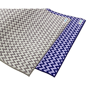 Yoga Mat 2 in 1 Towel and mat Combination Eco Friendly Unique Non Slip "Fusion" Mat