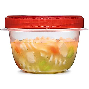 Rubbermaid TAKEALONG 3pc 2cup TWIST TOP, 1, Clear