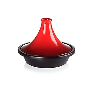 Le Creuset Enameled Cast Iron Moroccan Tagine, 2.5 qt., Cerise