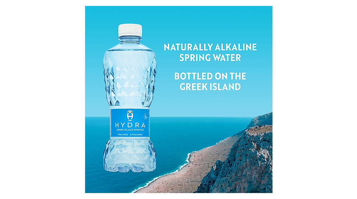 HYDRA Greek Island Spring Water - Pure & Alkaline