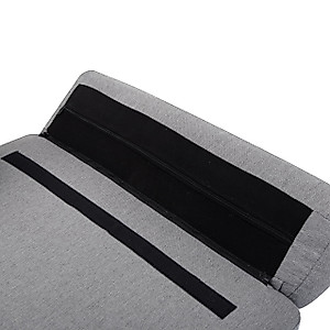 POCIYIHOME 79.5" Left Hand Facing Sectional Sofa Couch with 2 Detachable Armrest Pillows, Modern Fabric 3-Seater L Shape Chaise with Metal Legs for Living Room,Apartment,Office, Polyester, Light Grey