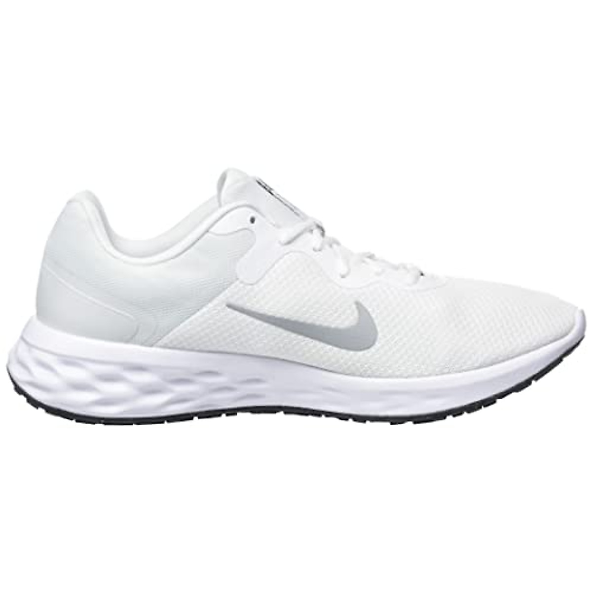 Nike Revolution 6 Nn Mens Running Trainers Dc3728 Sneakers Shoes (UK 8.5 US 9.5 EU 43, White Wolf Grey Pure Platinum 100)