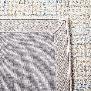 SAFAVIEH Abstract Collection 8' x 10' Ivory/Beige ABT656A Handmade Premium Wool Area Rug