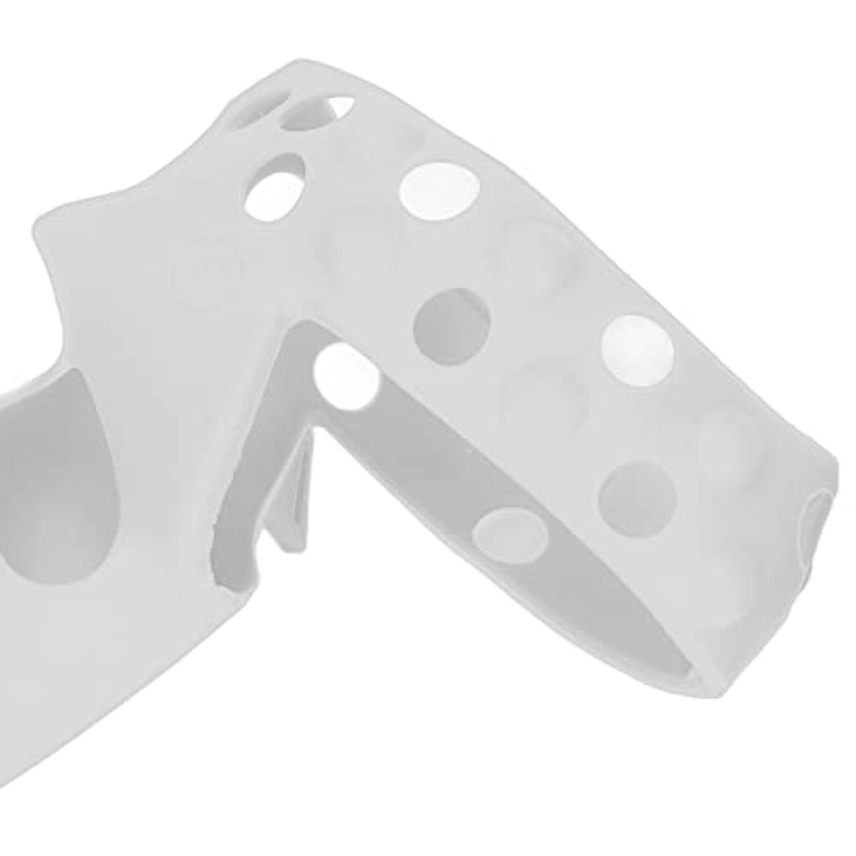 VR Joystick , Adjustable Protective Antislip Comfortable Controller Grip Cover Sweatproof with Strap for Quest 2(grey)