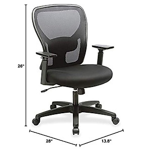 Lorell Mesh Mid-Back Task Chair