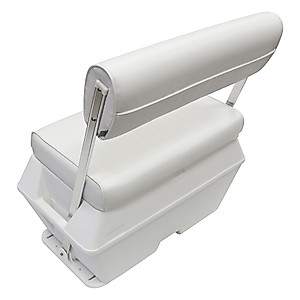 Wise 8WD159-784 Offshore Swingback Cooler Seat, 50-Quart, Cuddy Brite White