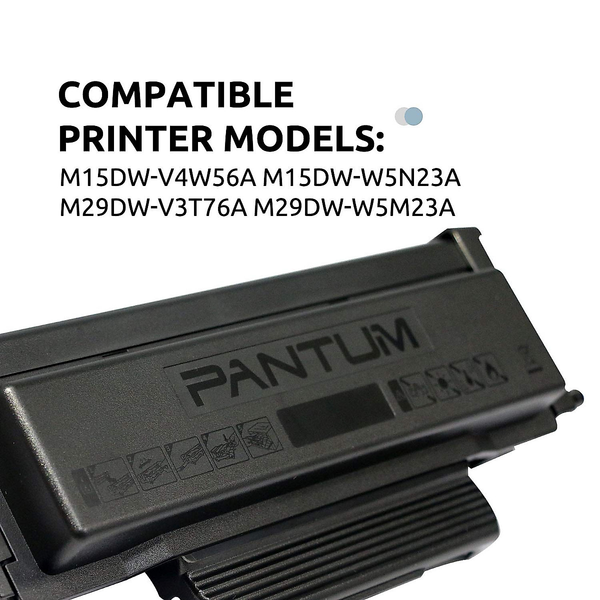 Pantum Genuine TL48X Black Toner Cartridge Work L2300DW, L2350DW M118DW M29DW L2710FDW Monochrome Laser Printer, High Yield, Yields up to 3,000 Pages