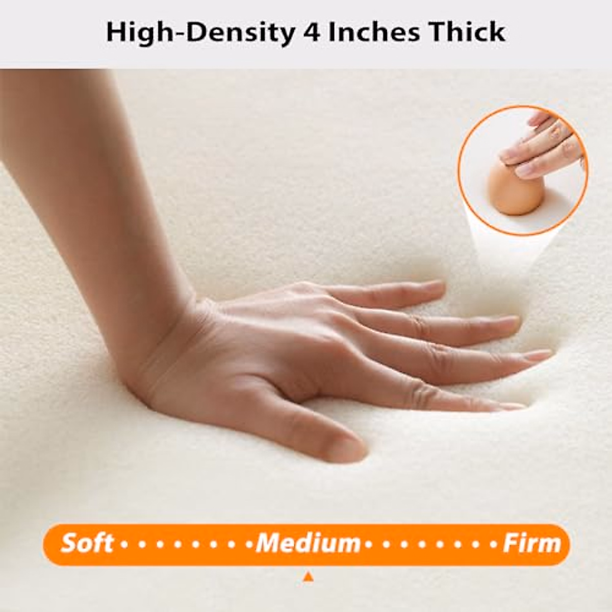 Sundale Outdoor Waterproof Olefin Bench Cushion, 59 x 18 x 4 Inch Outdoor/Indoor Durable Thicken Pad with Adjustable Straps, Patio Garden Sofa Settee Couch Loveseat Cushion (Red)