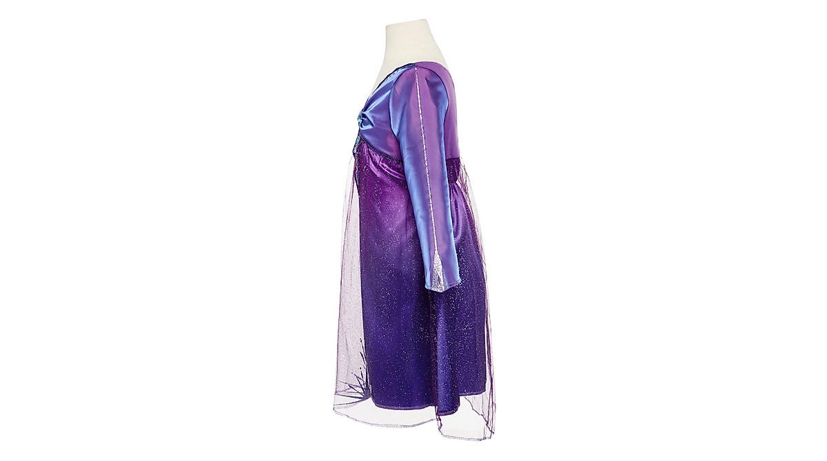 Disney Frozen Elsa Purple Role-Play Dress for Kids 4-6x