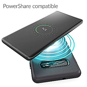 Crave Dual Guard for Samsung Galaxy S10 Case, Shockproof Protection Dual Layer Case for Samsung Galaxy S10 - Black