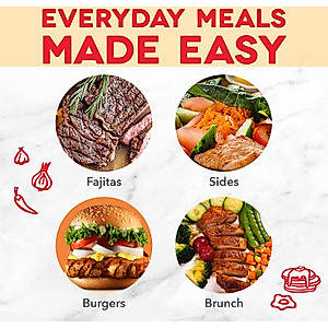 Extra Large Electric Griddle Nonstick - 20"x 10.5" Removable Cooking Plate with Drip Tray & Recipe Book for Pancakes Burgers Eggs (Aqua)