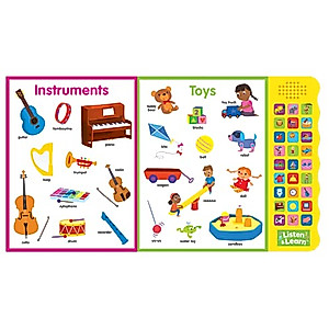 27-Button Sound Book Let's Learn First Words (Listen & Learn)