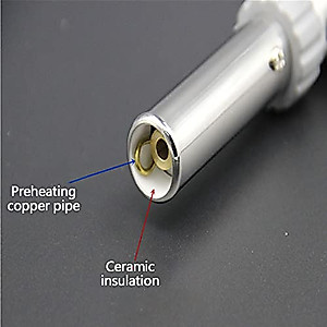 Electronic ignition Butane Torch - Culinary Torches Chef Cooking Professional Adjustable Flame for BBQ, Baking, Jewelry (gas Not Included)