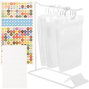 COHEALI 1 Set Diamond Paintings Art Beads Storage Bag with Rack Ring Color Sticker Diamond Paintings Tools Kit Storage Container for DIY Diamond Art Craft