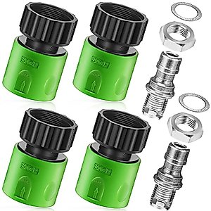 Dreyoo Lawn Mower Deck Wash Kit, Deck Wash Adapter Quick Connect Attachment Kit, Riding Lawn Mower Cleaning Accessories, Compatible with MTD Troy Bilt Craftsman Lawn Mower Tractor
