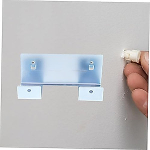 Gatuida 2pcs Power Tool Organizer Electric Drill Storage Rack Pegboard Hanger for Garage Heavy Duty Hooks for Garage Wall Hooks Peg Board Tool Holders for Wall Silver Stainless Steel