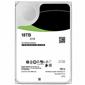 DBG 3.5inch 7E8 Enterprise Dry Drive 18TB SATA HDD 7200RPM 6GB/S Mechanical Hard Drive ST18000NM000J, 6 GB (Renewed)