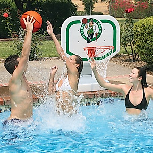 Poolmaster Boston Celtics NBA USA Competition-Style Poolside Basketball Game