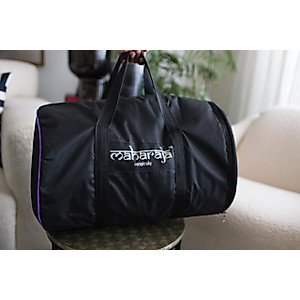 Special Dholak Drum by Maharaja Musicals, Professional Quality, Sheesham Wood, Padded Bag, Spanner, Dholki Musicals Instrument (PDI-BBC)