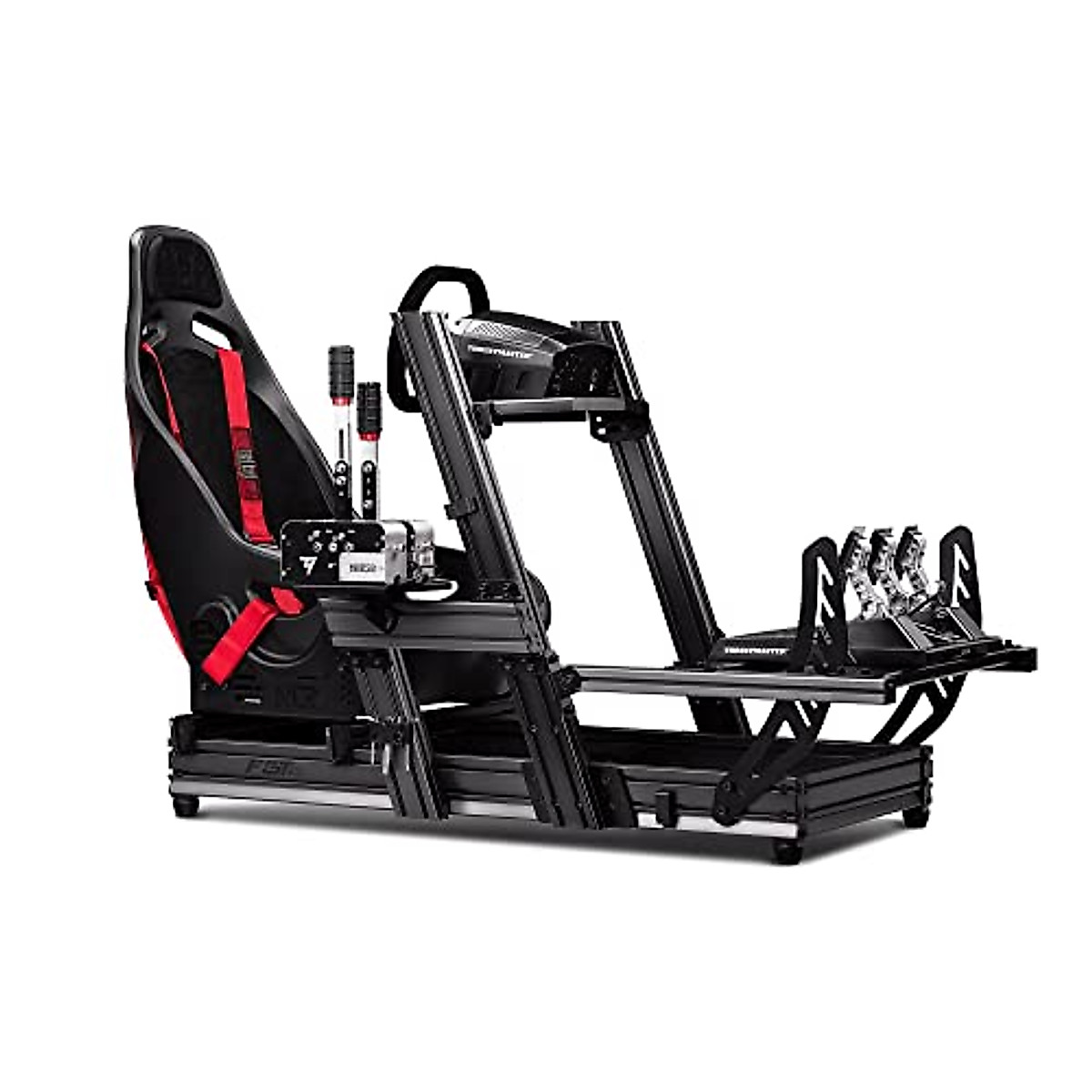 Next Level Racing F-GT Elite Aluminum Simulator Cockpit - Wheel Plate Edition (NLR-E001)