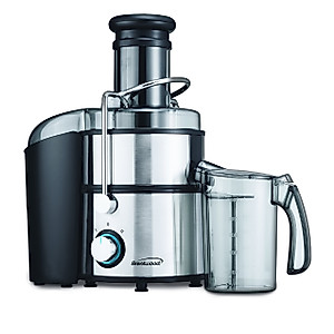 Brentwood JC-500 2-Speed 700w Juice Extractor with Graduated Jar, Stainless Steel