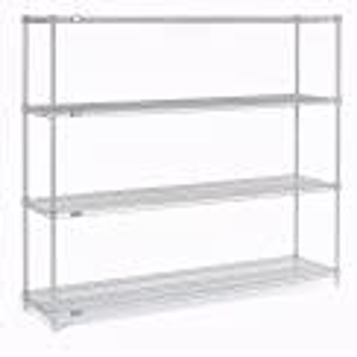 Stainless Steel Wire Shelving, 72"W x 18"D x 86"H