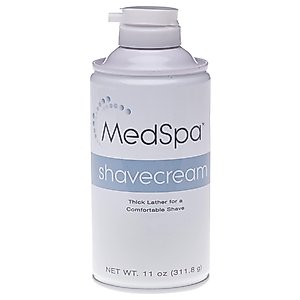 Medline Medspa Shaving Cream, 12 Count