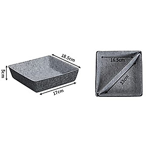 TALEVT Felt Storage Bins,1 Set with 3pcs Storage Container,Felt Drawer Organizer,Bedroom Closet Organization for Small Things