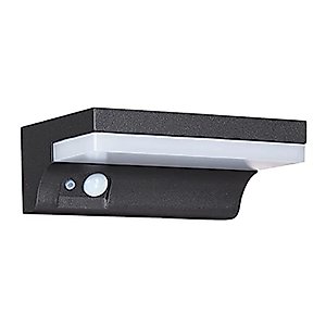 ZXHFDC LED Induction Wall Light Courtyard Garden Fence Outdoor Landscape Light Outdoor Waterproof Solar Home Wall Spotlight