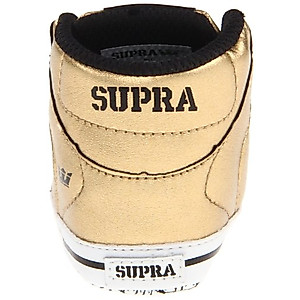 Supra Unisex Crib Vaider (Infant) Gold/Black/White 1 Infant M