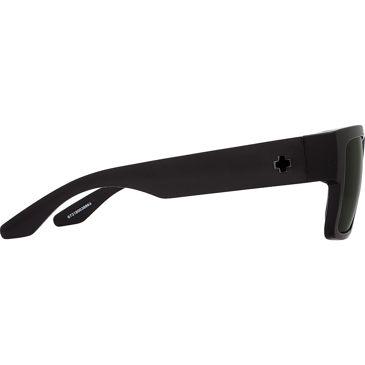 Spy Optic Cyrus Sunglasses, Black/Happy Gray/Green, 58 mm