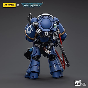 JoyToy Warhammer 40K 1/18 Action Figure Mecha joy toy Model Toys Ultramarines Hellblasters Brother Paxor