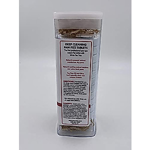 Warren London Deep Cleaning Paw Soak | Soothing Itchy Paw Relief for Dogs with Seaweed, Tea Tree Oil, & Aloe Vera | Anti Licking for Dogs Paws | 5 Minute Paw Spa Service at Home | 12 Tablets