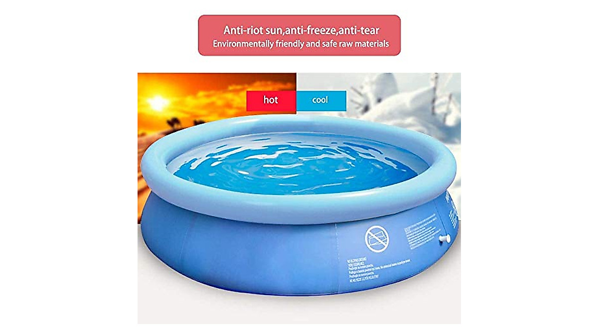 Family Inflatable Swimming Pool | Easy Set Outdoor Fun