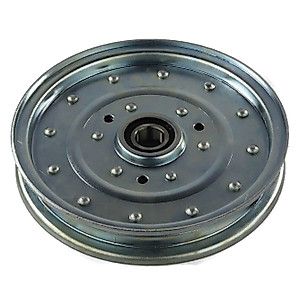 The ROP Shop Flat Idler Pulley for 2012 Toro Grand Stand - 79553 with 60" Deck Cutting Units