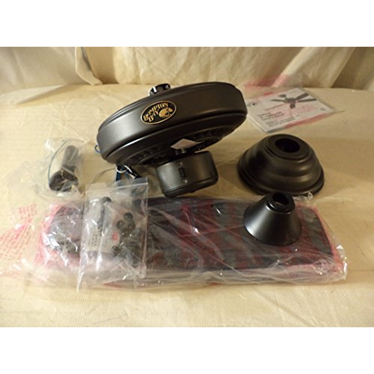 Hampton Bay YG187-NI 233 967 Indoor/Outdoor Natural Iron Ceiling Fan