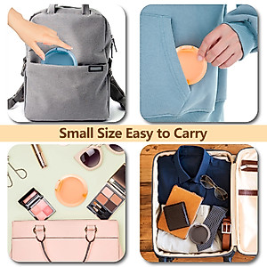 Retainer Case, 2 Pack Orthodontic Mouth Guard Case with Magnetic Closure Hinged Lid, Portable Slim Night Guard Case, Easy to Clean Aligner Case for Girl, Boy, Women, Men, Teenage, Adult