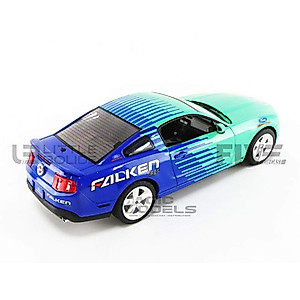 2010 Ford Mustang GT Falken Tires 1/18 Diecast Model Car by Greenlight 13552