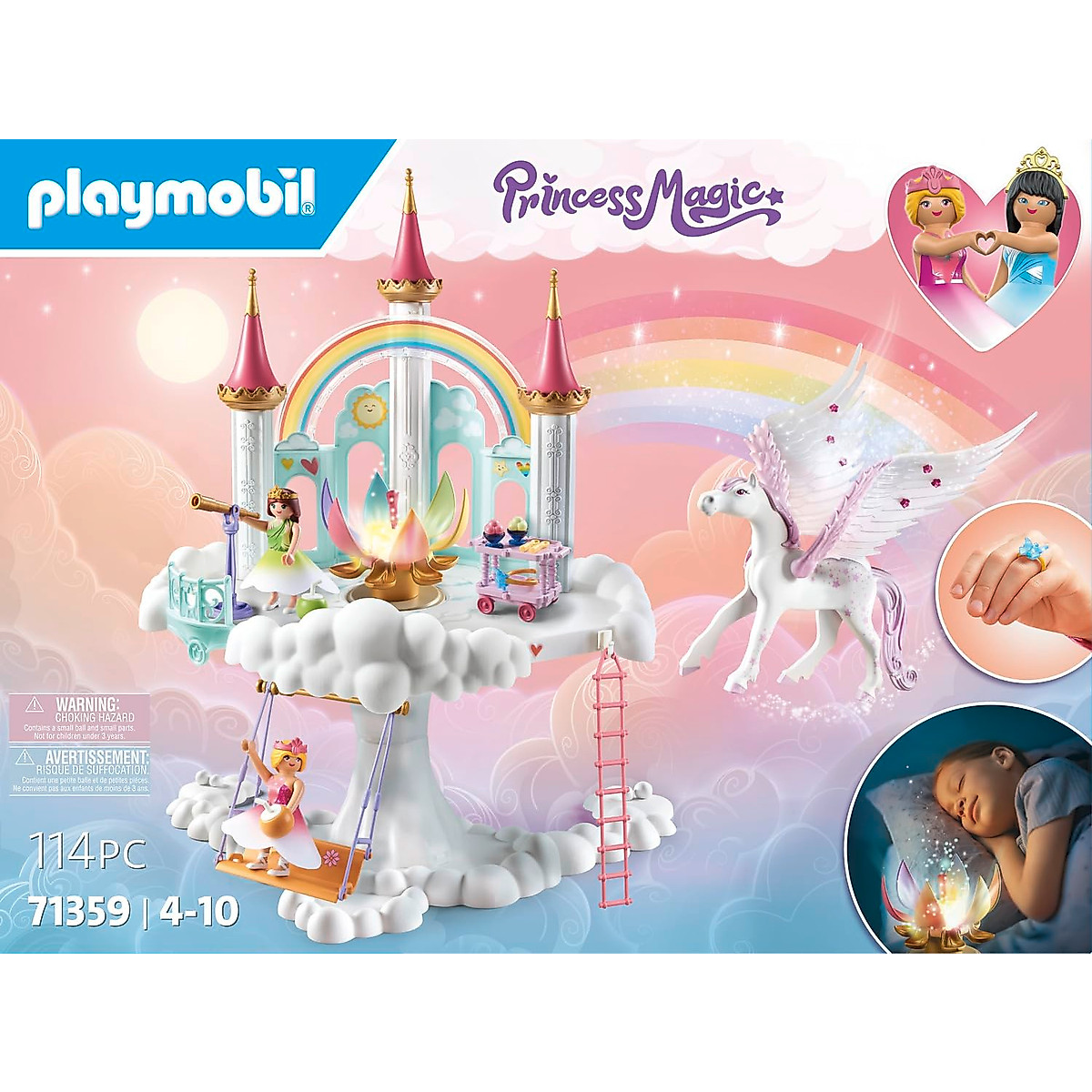 Playmobil Rainbow Castle in The Clouds