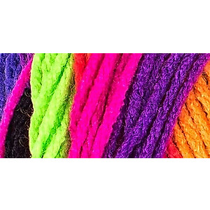 Red Heart Bright Stripe Super Saver Yarn 6/Pk 6 Pack