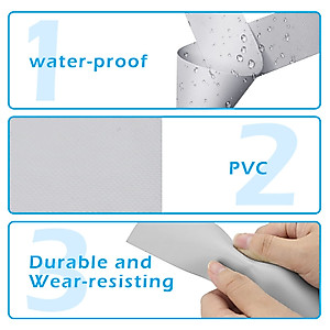 GEUNTECH Kayak Patches Raft Patch PVC Inflatable Repair Rafts Waterproof Boat Repair Patches for Inflatable Raft Boat Canoe Kayak