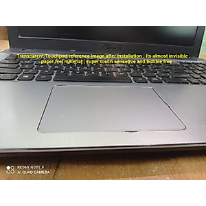 (2 Pcs) Ecomaholics Trackpad Protector for ASUS Zenbook 14X OLED Space Edition (UX5401) 14 inch Laptop Touch Pad Cover with Clear Matte Finish Anti-Scratch Anti-Water Premium Touch Laptop Accessories