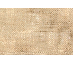 CleverDelights 36 Inch Burlap Squares - 4 Pack - Premium Jute Burlap Fabric - Finished Edges - 36" x 36"