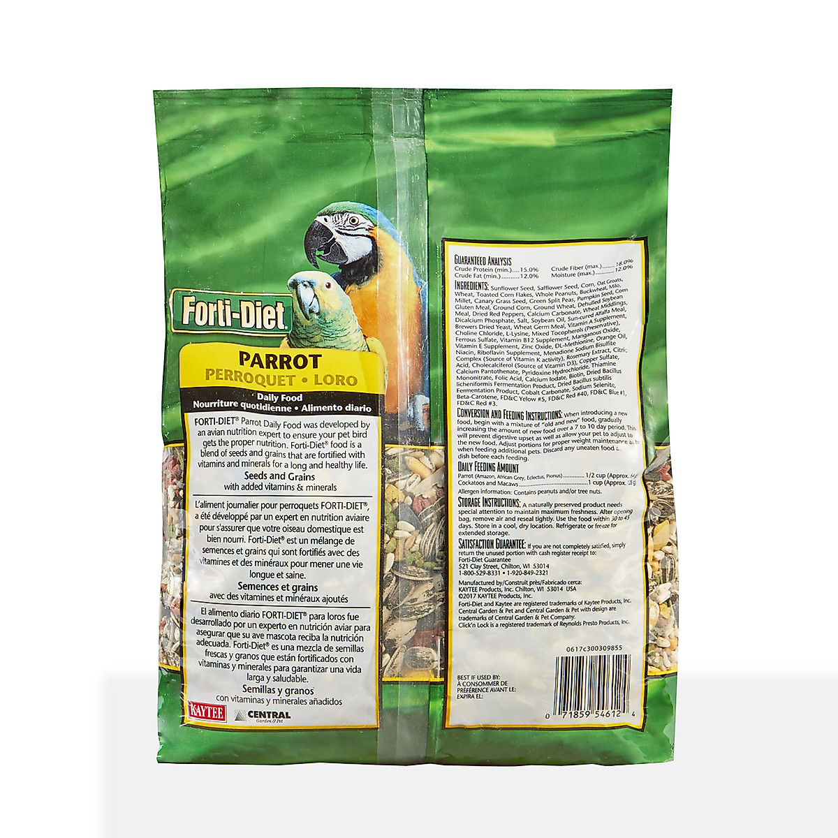 Kaytee Forti Parrot Treat, 5 Lb