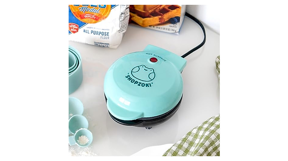 Shopzoki Ebbo Frog Waffle Maker - Fun & Non-Stick