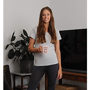 Violette8 Inspirational Coffee Mugs for Women With You've Got This Motivational Quote on Both Sides :: Made of Durable China, Dishwasher & Microwave Safe :: Beautifully Boxed for Gift Giving 14 oz