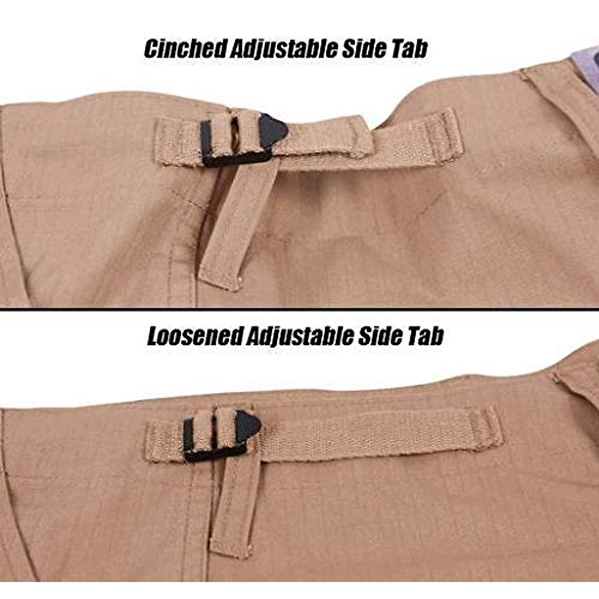 LAPG BDU Pants for Men, 6 Pocket Design BDU Tactical Cargo Pants, Lightweight Cotton Rip-Stop Fabric Pants, Charcoal, Medium/Regular