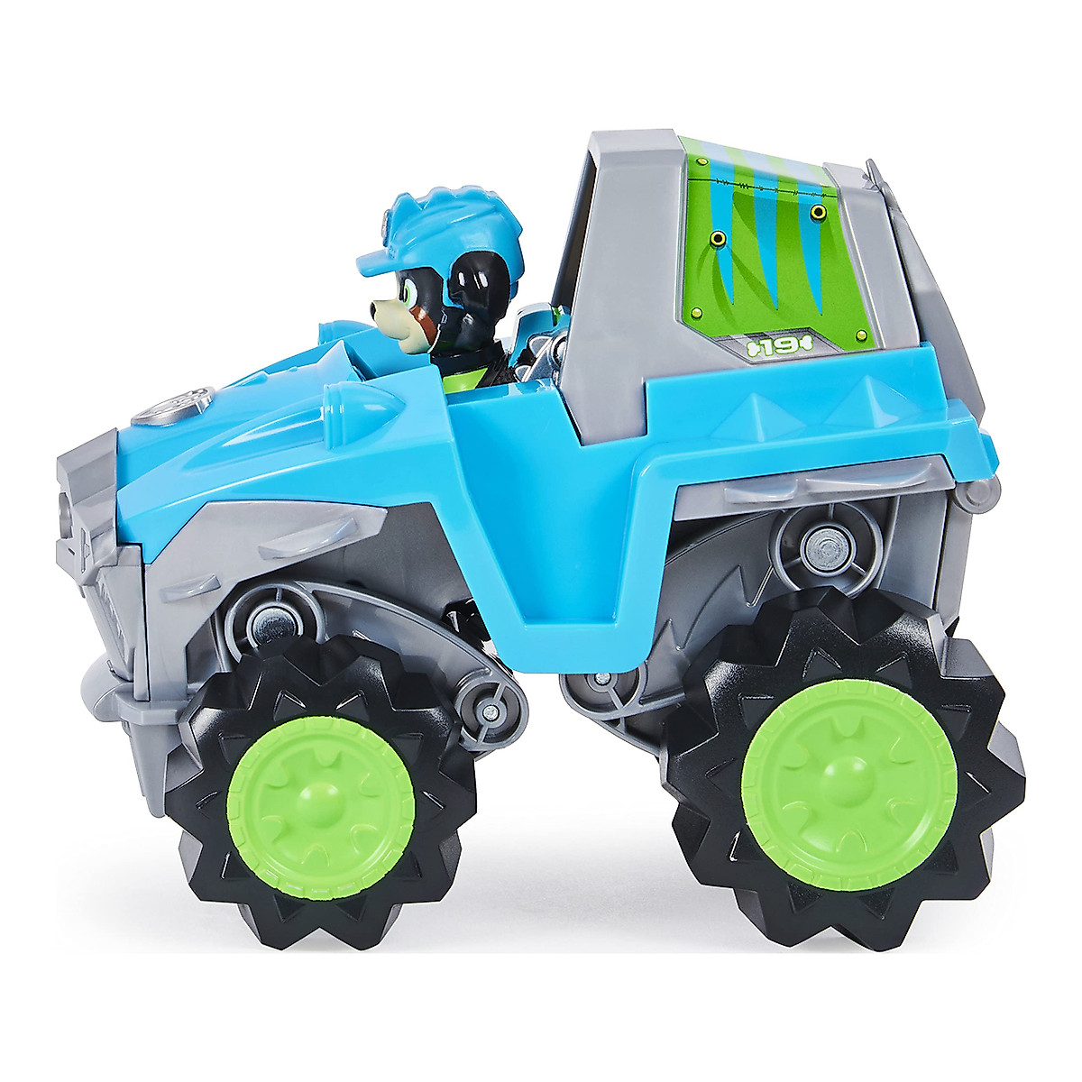 Paw Patrol, Dino Rescue Rex’s Transforming Vehicle with Mystery Dinosaur Figure